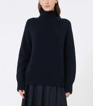 Max Mara Wool-cashmere High-neck Sweater