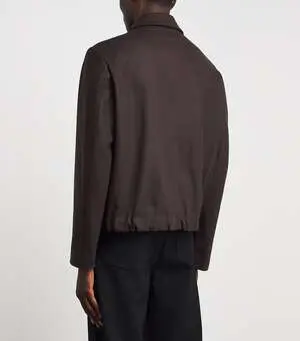 Barena Venezia Wool-blend Tailored Bomber Jacket