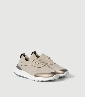 Brunello Cucinelli Technical Cotton Sneakers
