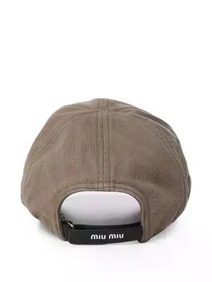 Miu Miu Drill Baseball Cap