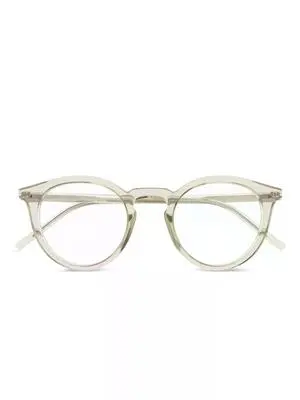 Saint Laurent Round-frame Glasses - Neutrals