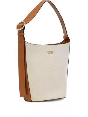 Guess Nicolette Shoulder Bag - Neutrals