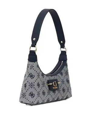 Guess Monogram Zip Tote Bag