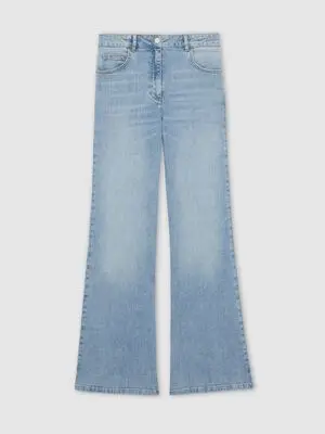 REISS Bonnie Mid-rise Flared Jeans