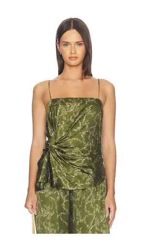 Amanda Uprichard Maci Top In . Also - Green