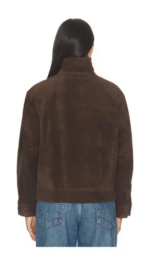 NILI LOTAN Cirque Suede Jacket