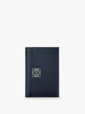 Loewe Anagram Leather Wallet With Front Logo