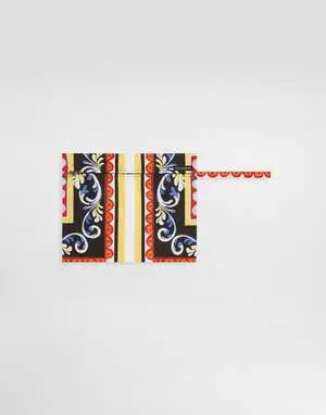 Dolce & Gabbana Carretto-print Swim Boxer Shorts Beachwear - Multicolor