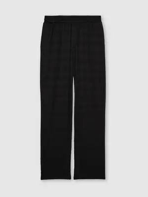 REISS Wave Jacquard Drawstring Trouser