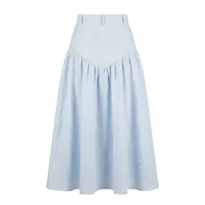 GUILLAUME ALEXANDRE Audrey Skirt - Blue