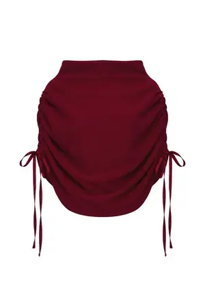 FLAUNT ARCHIVE Margaux Top - Red