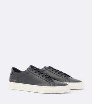 COMMON PROJECTS Original Achilles Leather Sneakers - Blue