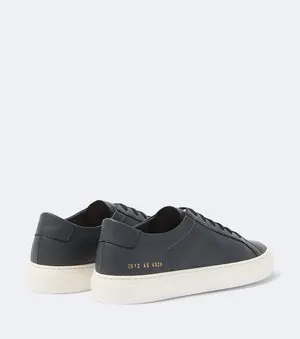COMMON PROJECTS Original Achilles Leather Sneakers - Blue