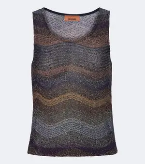 Missoni Wave Lame Top - Multicoloured