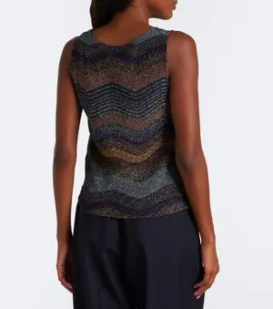 Missoni Wave Lame Top