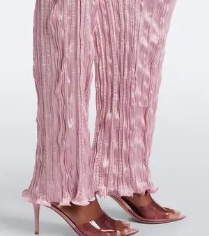 Posse Esme Satin Straight Pants