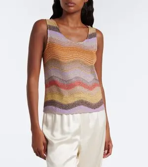 Missoni Wave Lame Top