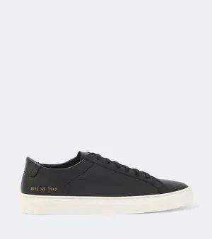 COMMON PROJECTS Achilles Leather Sneakers - Black