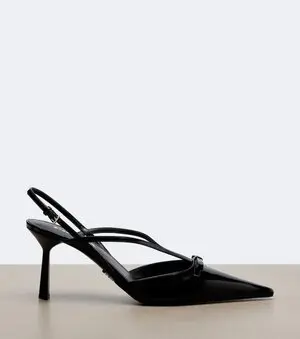 Prada Leather Slingback Pumps