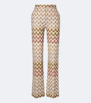 Missoni Lame Wide-leg Pants - Multicoloured