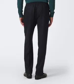 Rubinacci Virgin Wool Straight Pants