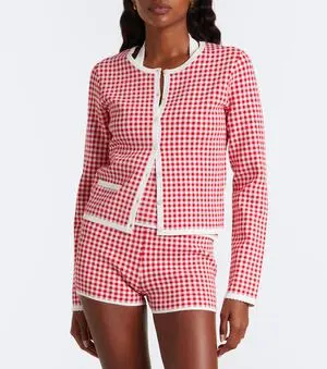Posse Micah Gingham Cardigan