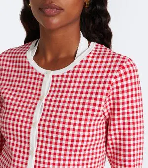 Posse Micah Gingham Cardigan