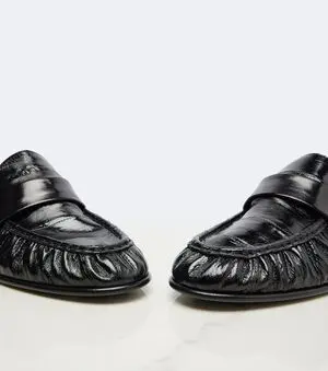 THE ROW Soft Leather Loafers