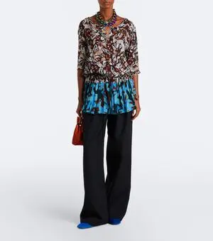 Dries Van Noten Calf Hair Loafers