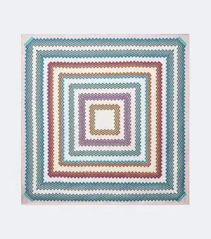 Missoni Zigzag Silk Twill Scarf - Multicoloured