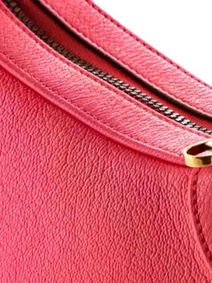 Gucci Aphrodite Zip Shoulder Bag Leather Small Hobo Bag