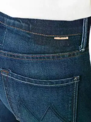 MOTHER Lil Kick It Faded Effect Jeans