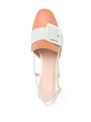 Bally Jasmine Slingback Leather Pumps
