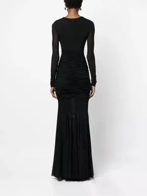 Philosophy Di Lorenzo Serafini Ruched Cut-out Maxi Dress