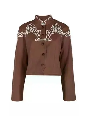 Alix Of Bohemia Clarke Clove Spur Jacket - Brown