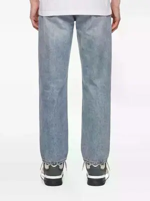LEVI'S 568 Distressed-effect Straight-leg Jeans