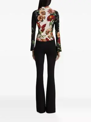 Alice + Olivia Freya Floral-print Shirt