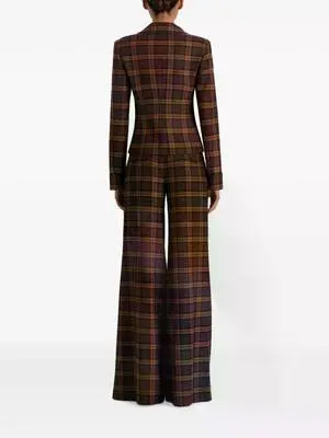 Alice + Olivia Macey Plaid Blazer