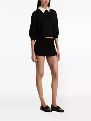 Alice + Olivia Rhett Detachable-collar Sweater