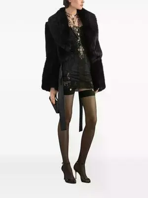 Dolce & Gabbana Shearling Bolero Jacket