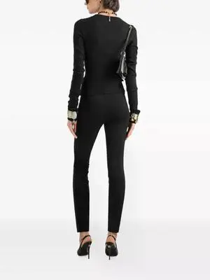 Dolce & Gabbana Milano Stitch Jersey Leggings