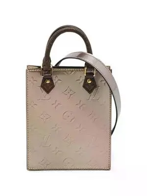 LOUIS VUITTON 2020 Sac Plat Petit Monogram Vernis Handbag