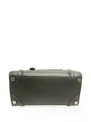 Celine 2014 Micro Calfskin Luggage Tote Bag