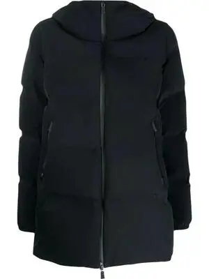 Herno Hooded Padded Coat - Blue