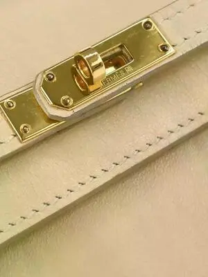 Hermès 1990-2000s Mini Kelly 15 Handbag - Neutrals