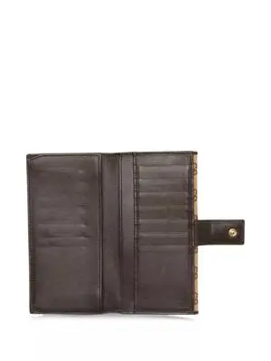Gucci 2000-2015 Gg Canvas Wallet Long Wallets