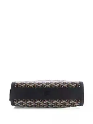 Goyard Bonbonnière Bag Coated Canvas Shoulder Bag - Black