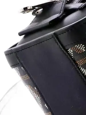 Goyard Bonbonnière Bag Coated Canvas Shoulder Bag