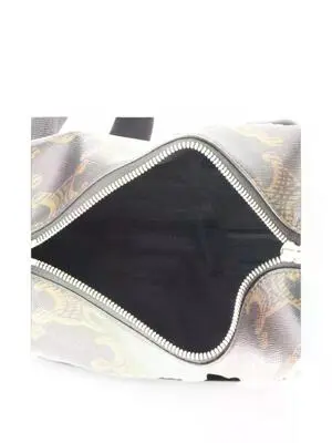 Celine Logo Cylinder Bag Triomphe Coated Canva Crossbody Bag