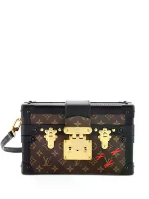 LOUIS VUITTON Monogram Petite Malle Handbag